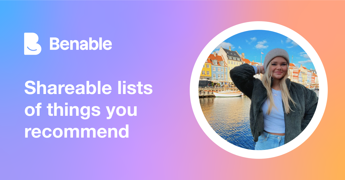Everything @astoldbykate (Kate Mulvey) recommends - Benable