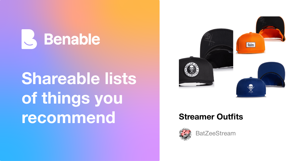 Streamer Outfits