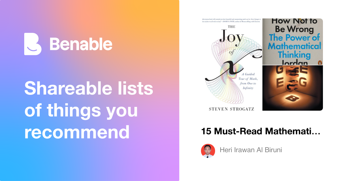 15 Must-Read Mathematics Books for Every Learner