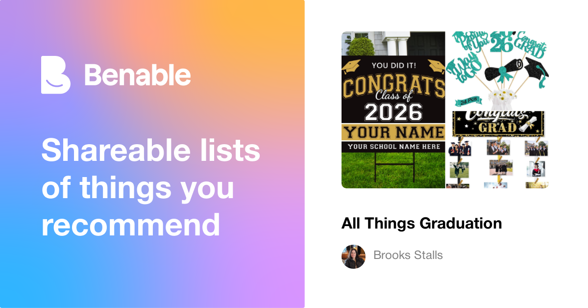 All Things Graduation