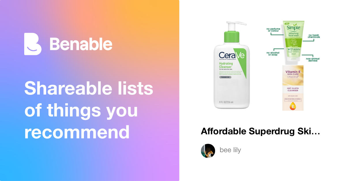 Affordable Superdrug Skincare Routine| Best Budget Products for Clear ...