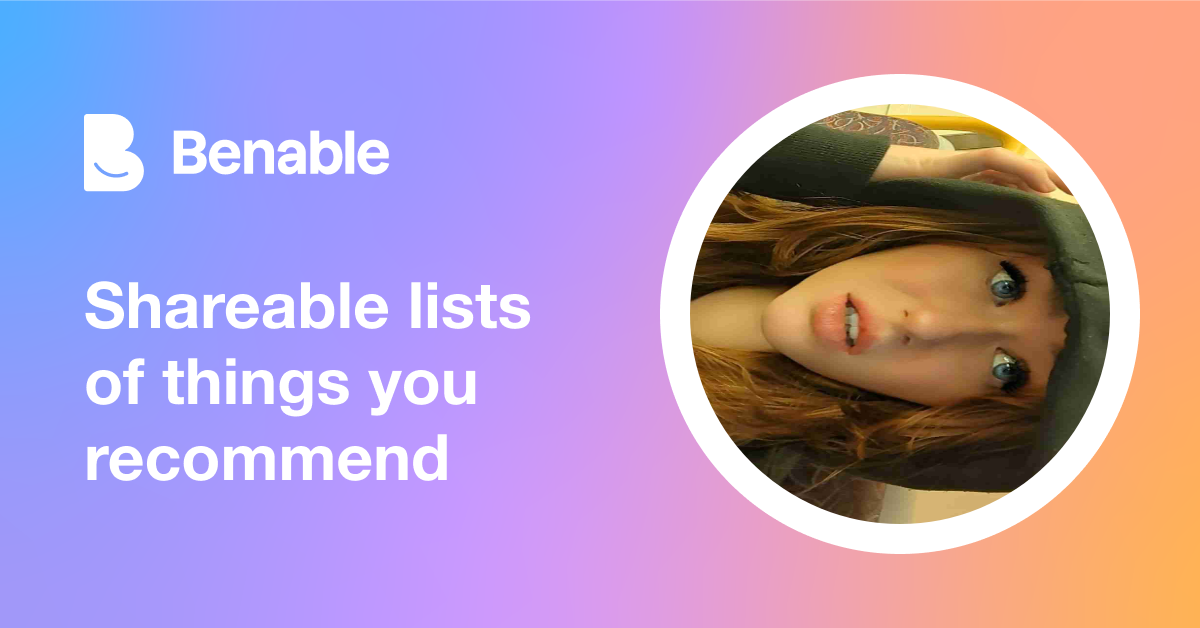 Everything @beffieonmeffie_ (Beffie Hall) recommends - Benable