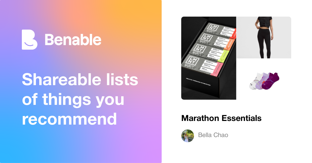 Marathon Essentials