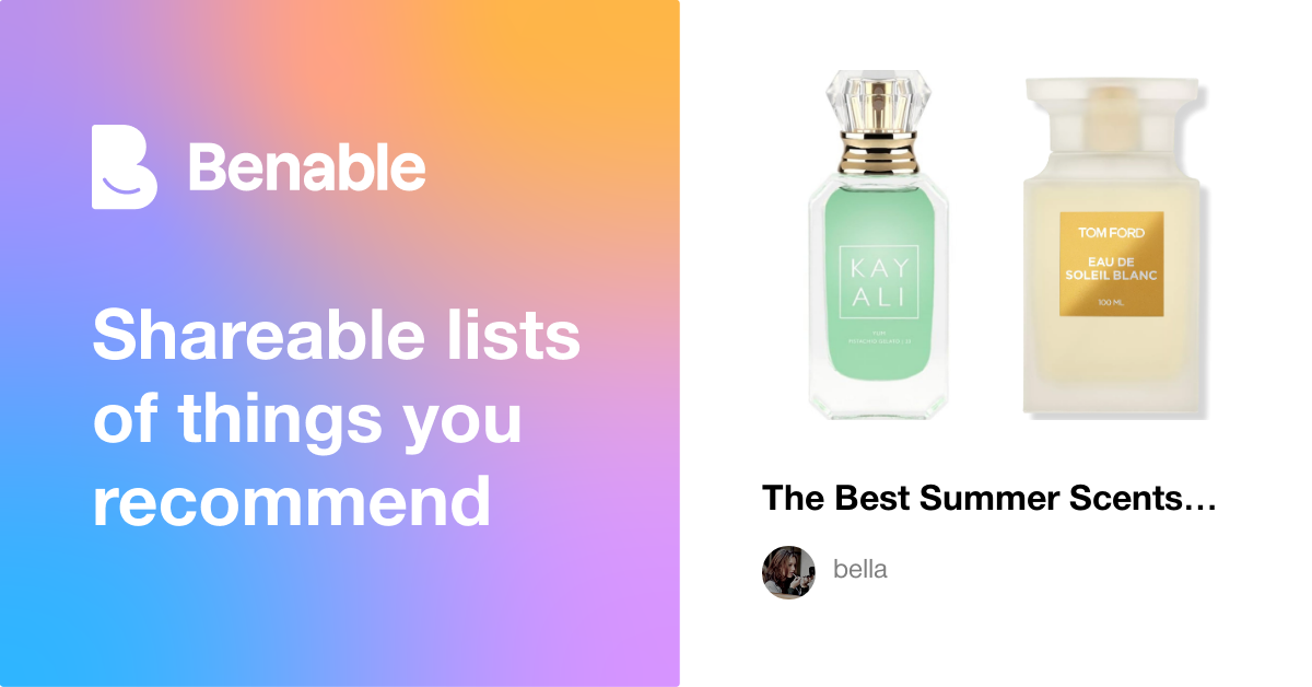 The Best Summer Scents of 2025