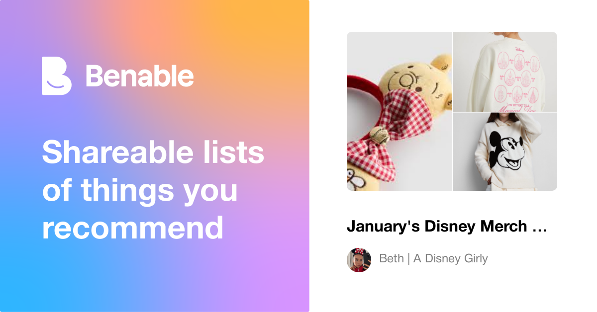 January's Disney Merch Picks for UK Disney Adults