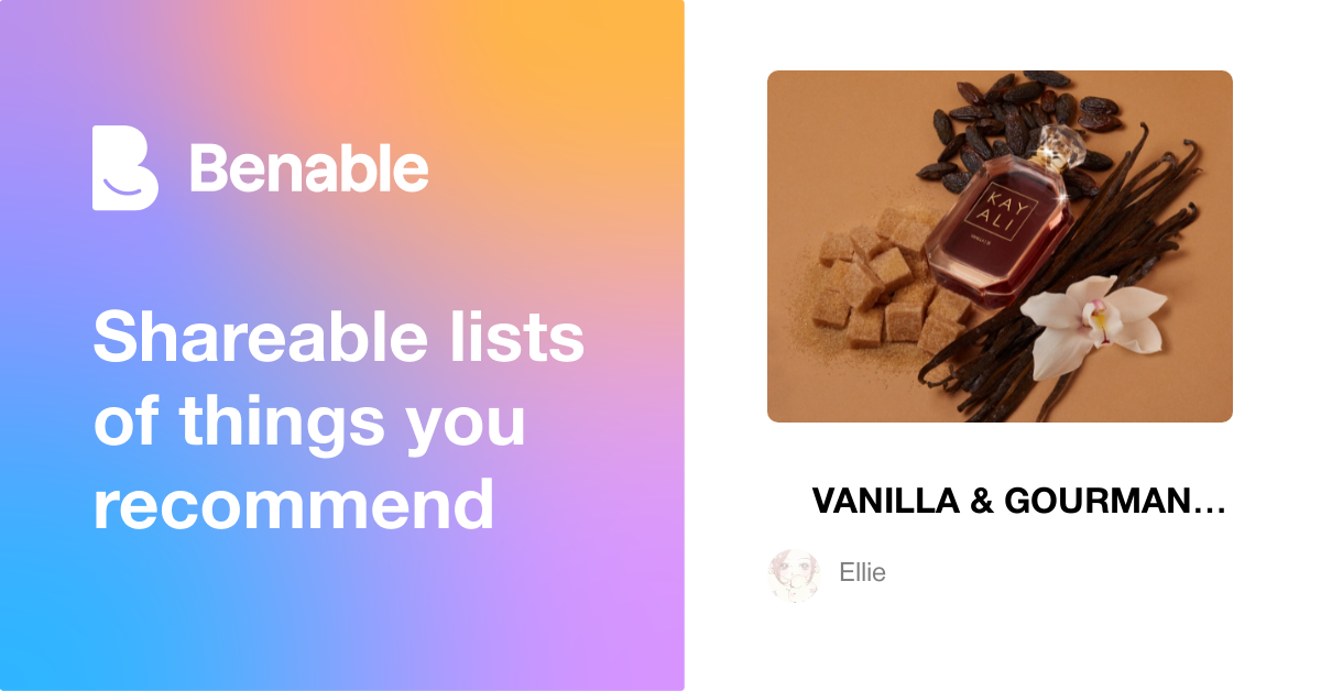 🍦 VANILLA & GOURMAND SCENT LAYERING 🤎