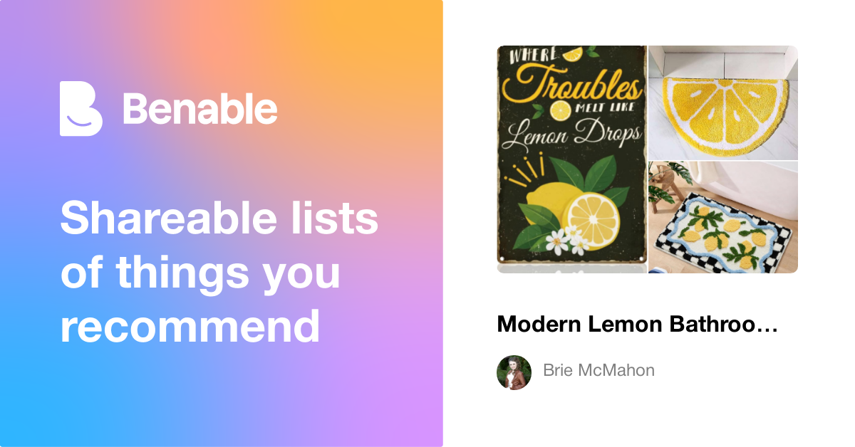 Modern Lemon Bathroom Inspo