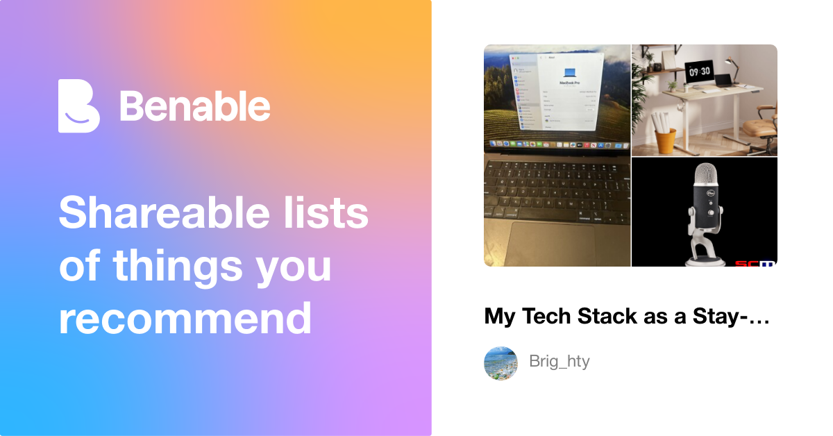My Tech Stack as a Stay-at-Home Mom Entrepreneur (AKA: The Tools That ...