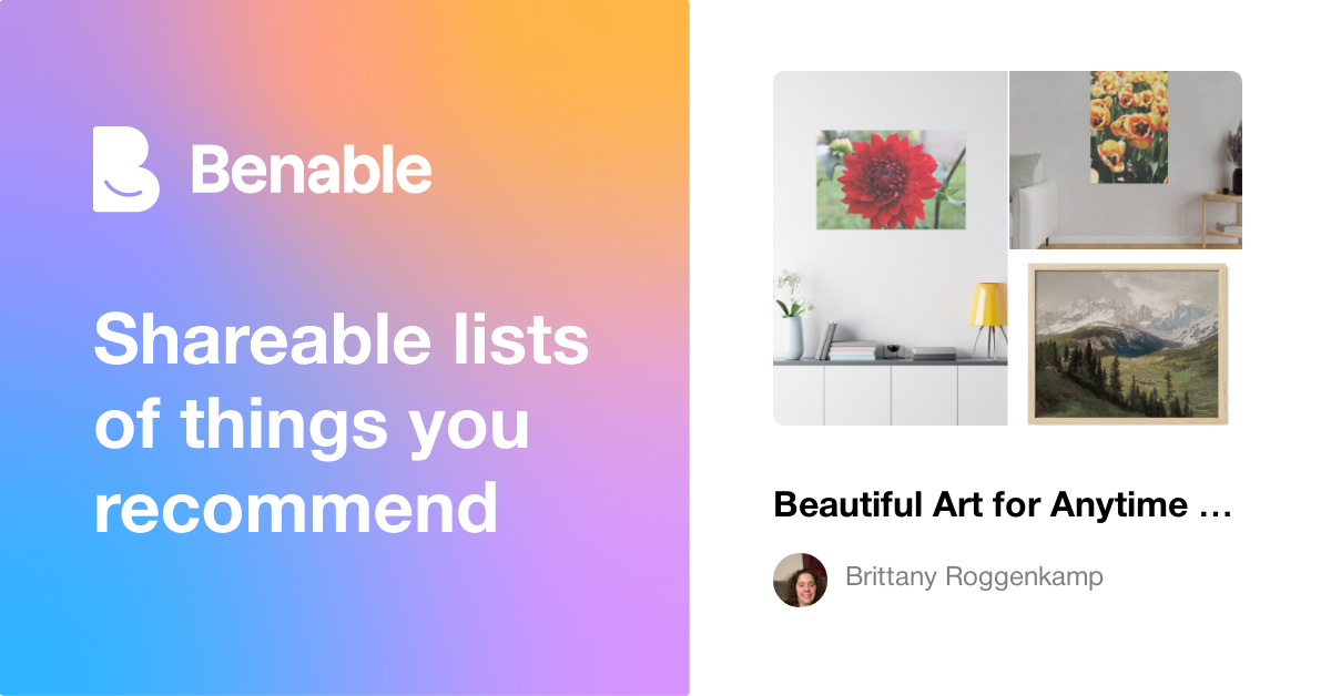 Beautiful Art for Anytime of the Year