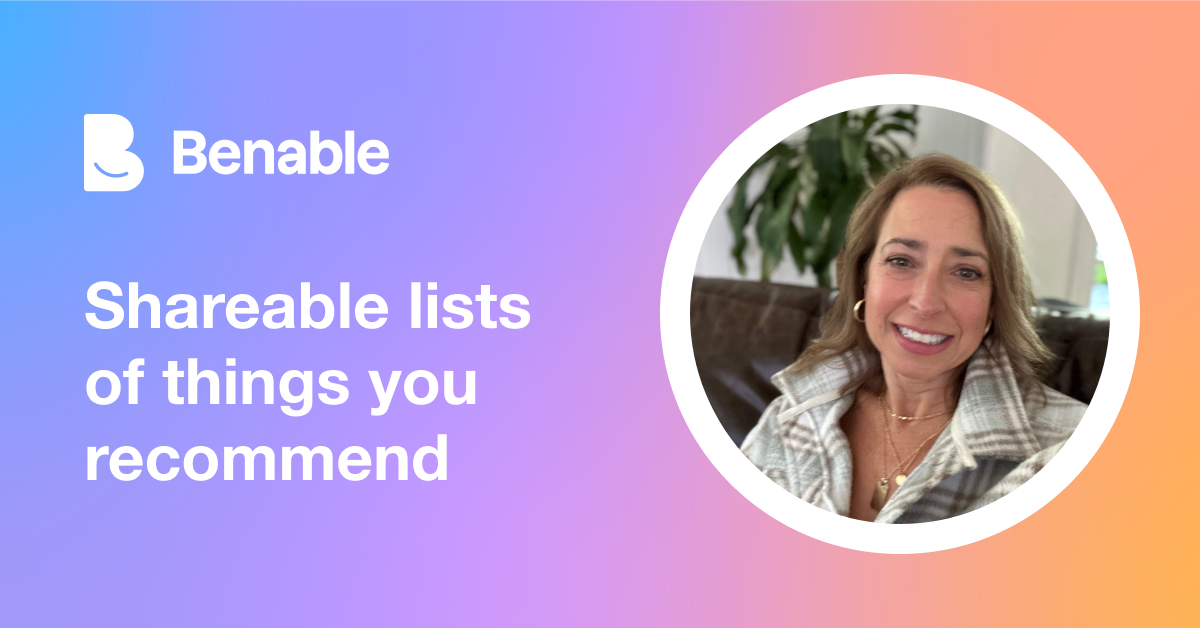 Everything @cb_collection (Cindi Tillery) recommends - Benable