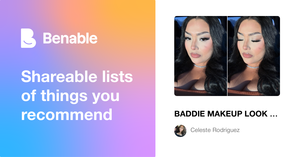 BADDIE MAKEUP LOOK ON A BUDGET 🎀