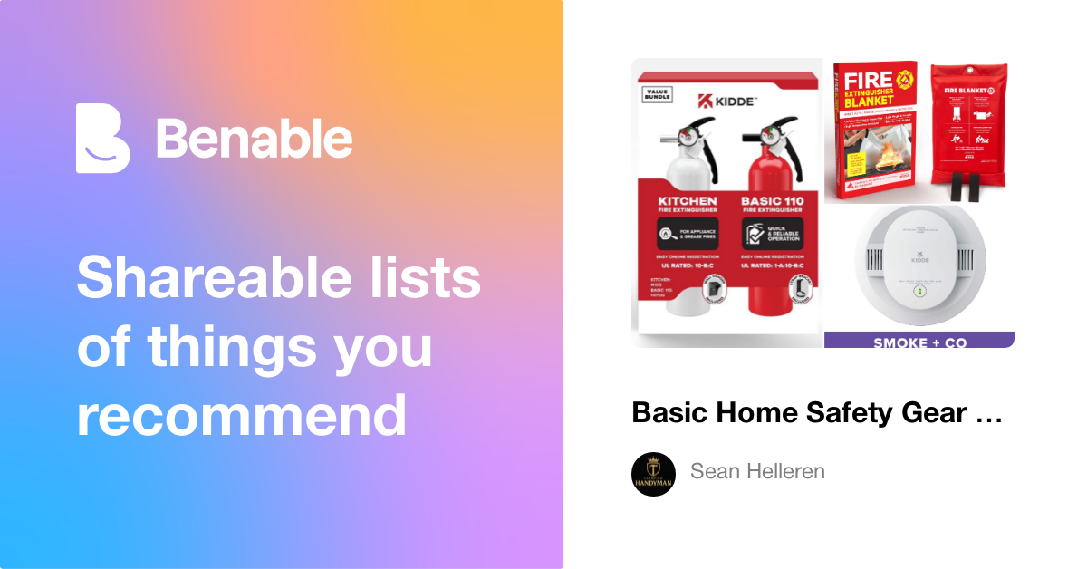 Basic Home Safety Gear Every Home Should Have