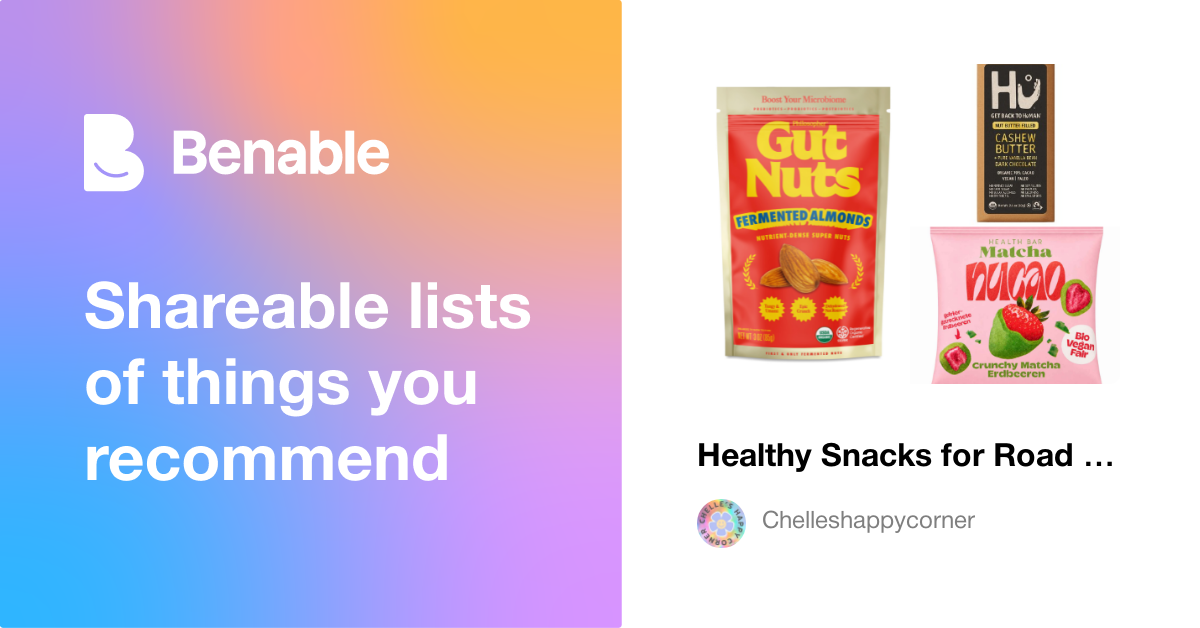 Healthy Snacks for Road Trips, Travel & Work-From-Home Days