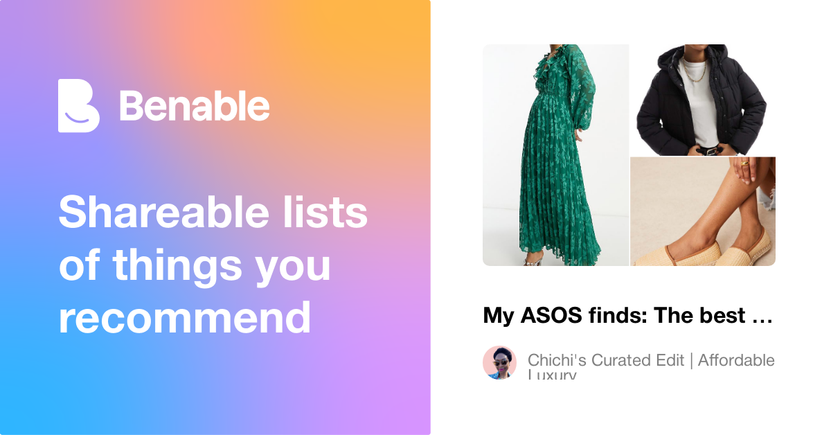 My ASOS finds: The best wardrobe staples to buy now
