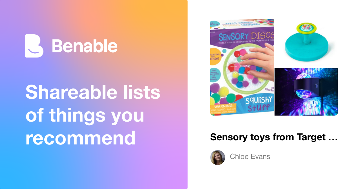 Sensory toys from Target to help kids' emotional regulation