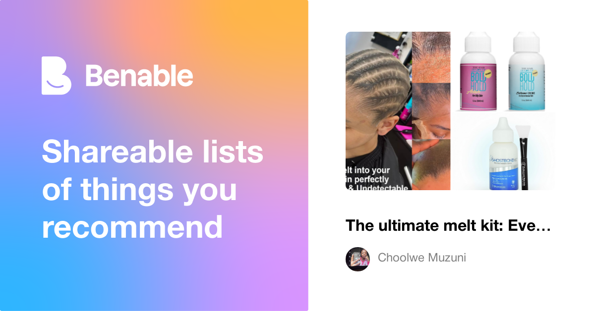 The ultimate melt kit: Everything you need for a flawless install 😊