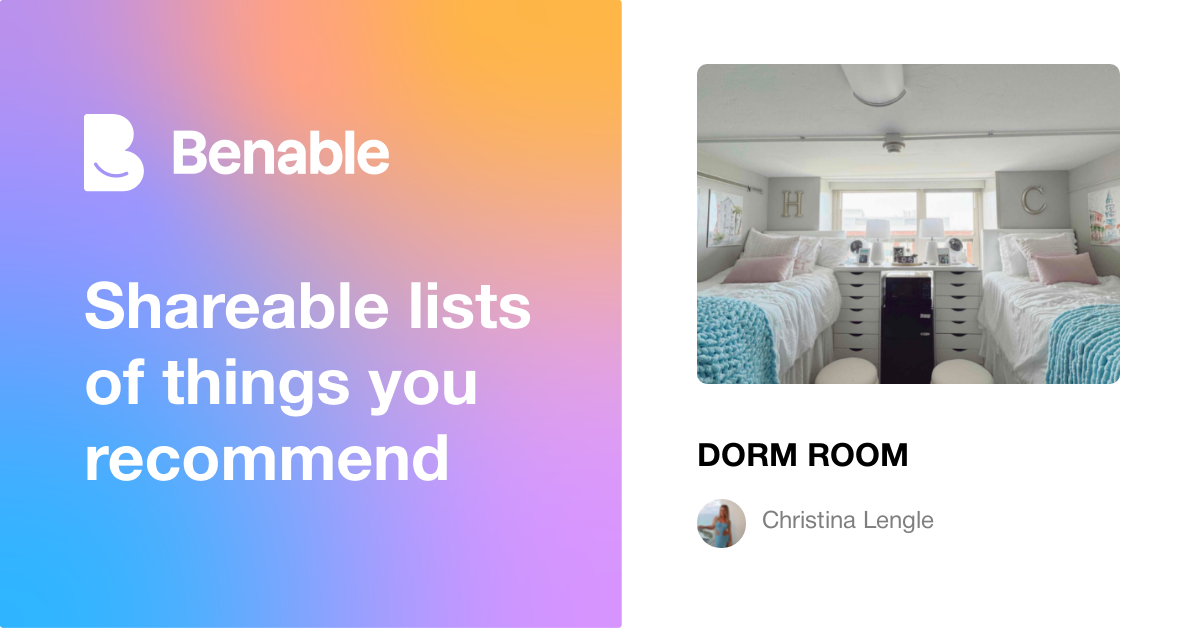 DORM ROOM