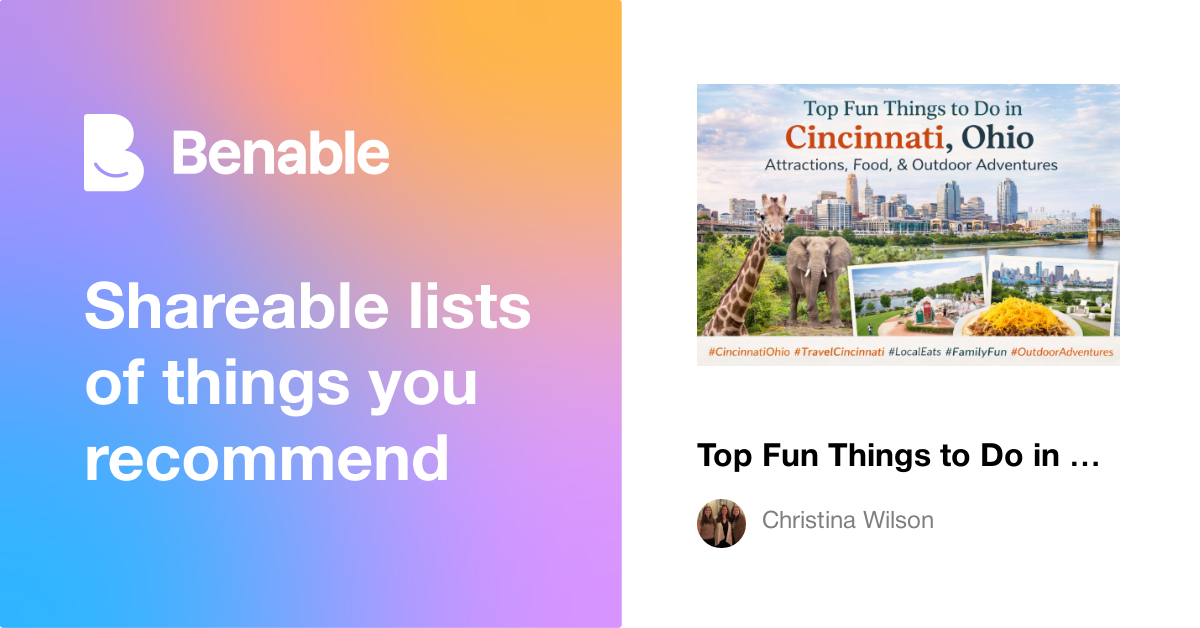 Top Fun Things to Do in Cincinnati, Ohio: Attractions, Food, & Outdoor ...