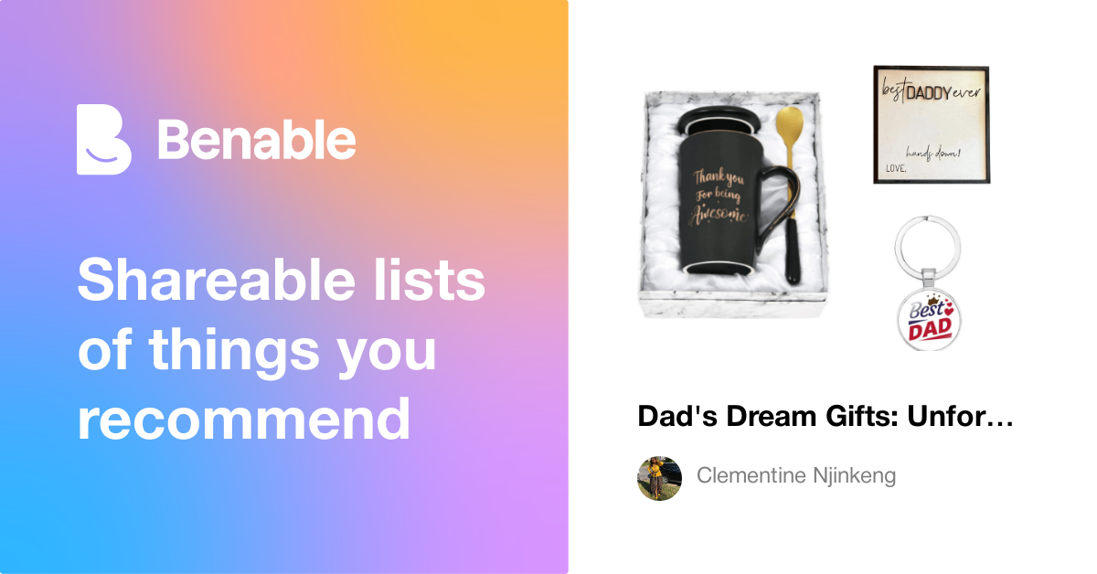 Dad's Dream Gifts: Unforgettable Father's Day Ideas