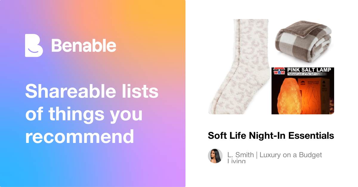 Soft Life Night-In Essentials