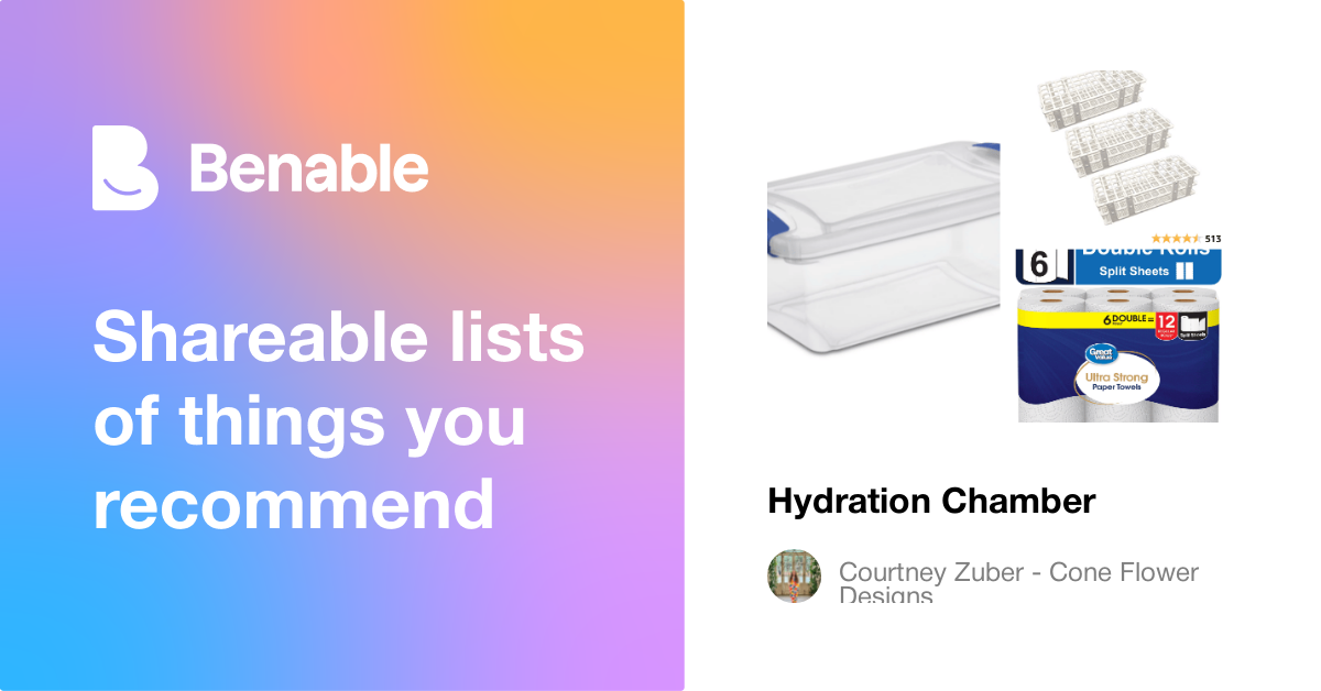 Hydration Chamber