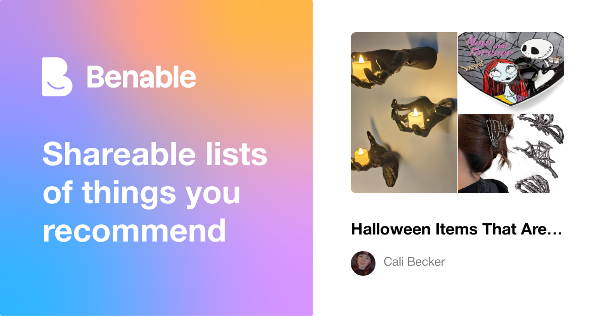 Halloween Items That Are To DIE For!
