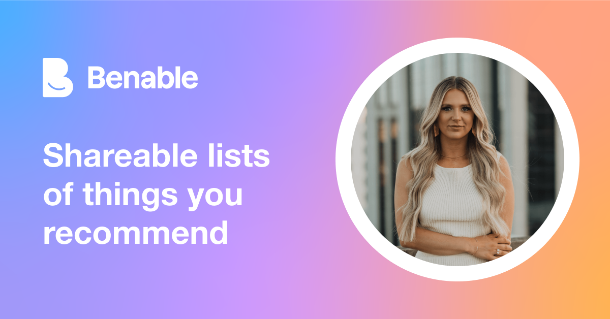 Everything @courtjohnson (Courtney Johnson) recommends - Benable