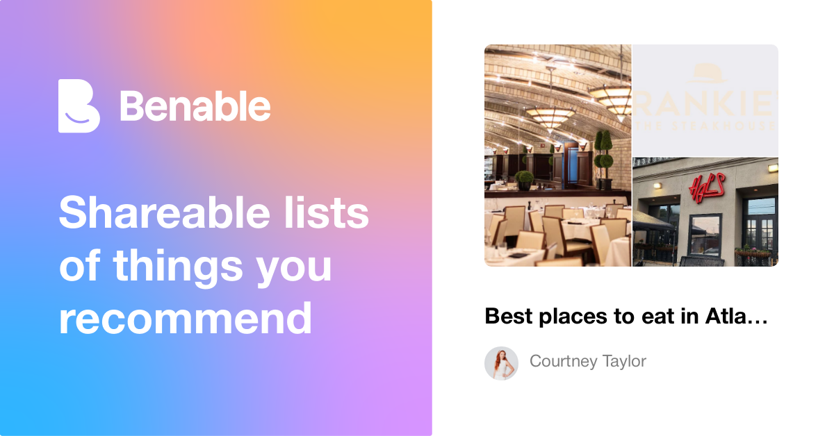 Best places to eat in Atlanta