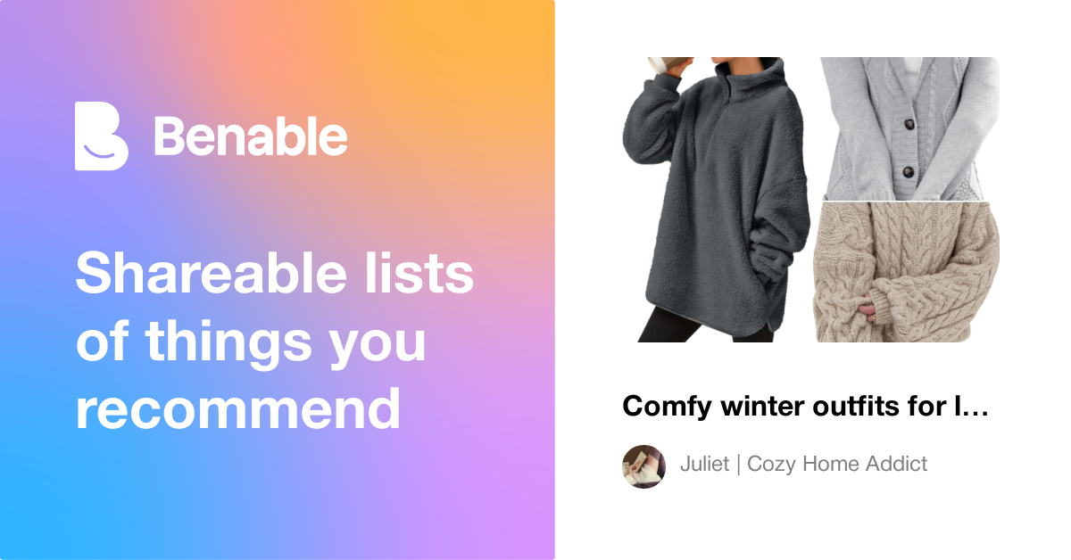 Comfy winter outfits for lazy days 🧦