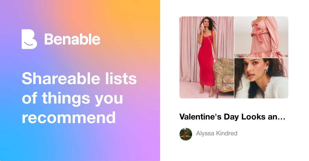 Valentine's Day Looks and Outfit Ideas