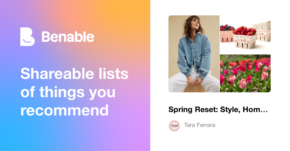 Spring Reset: Style, Home, & Energy