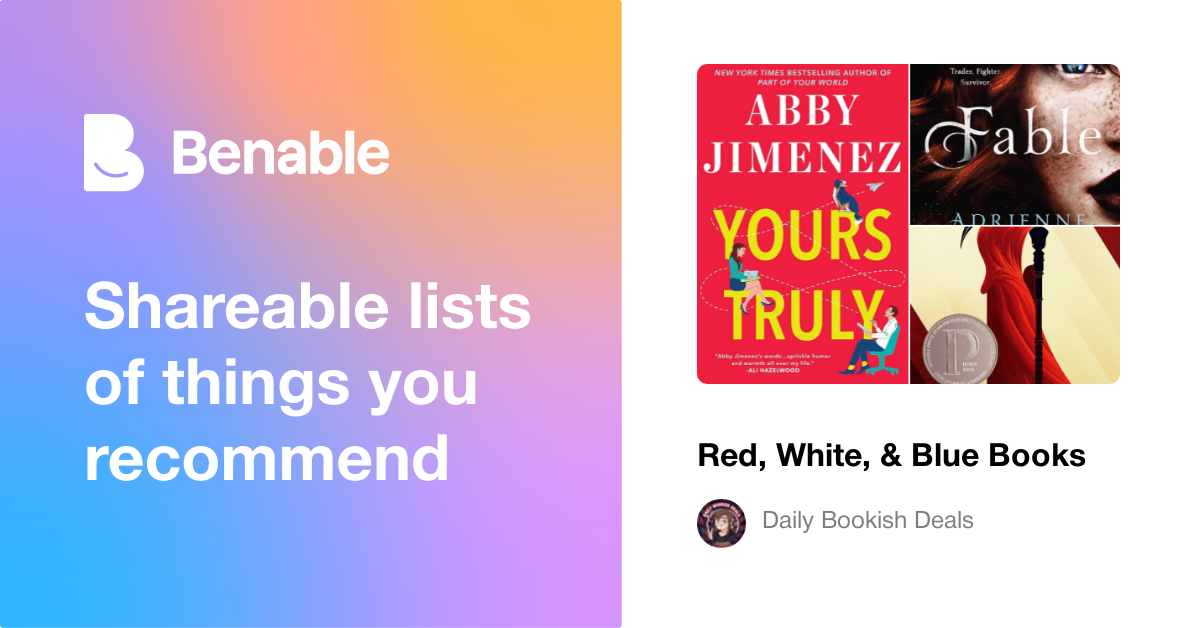 Red, White, & Blue Books