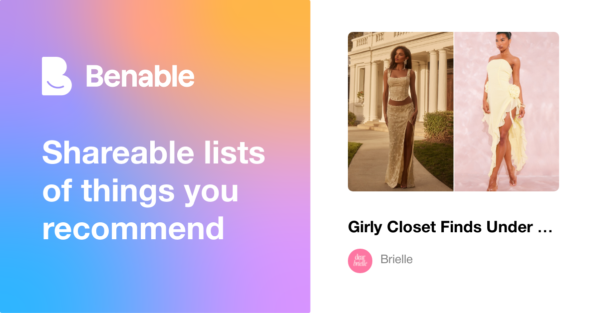 Girly Closet Finds Under $50 🩷 Vol. 1