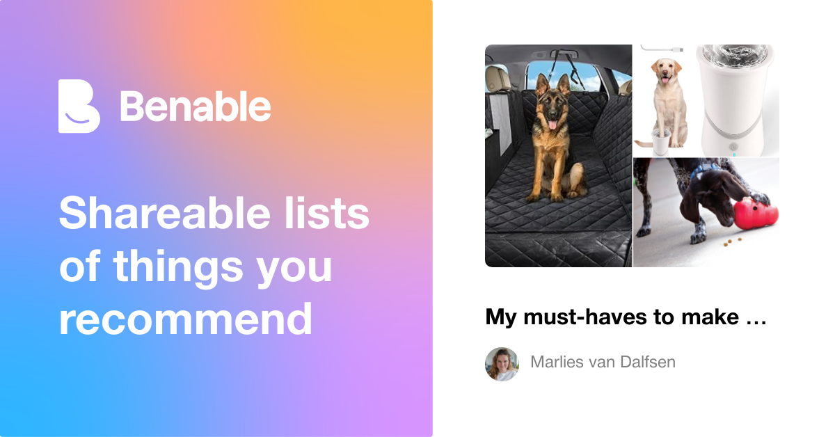 My must-haves to make being a dog momma easy🐾