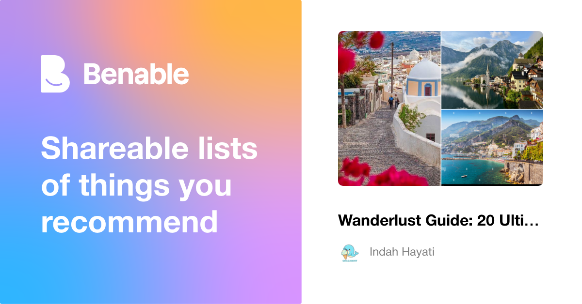 Wanderlust Guide: 20 Ultimate Bucket-List Destinations You Need to See ...