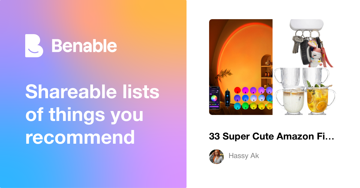 33 Super Cute Amazon Finds You Didn't Know You Needed