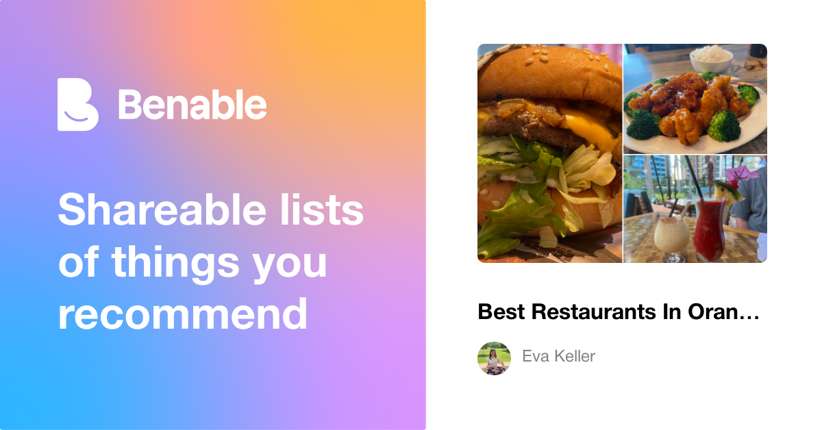 Best Restaurants In Orange County