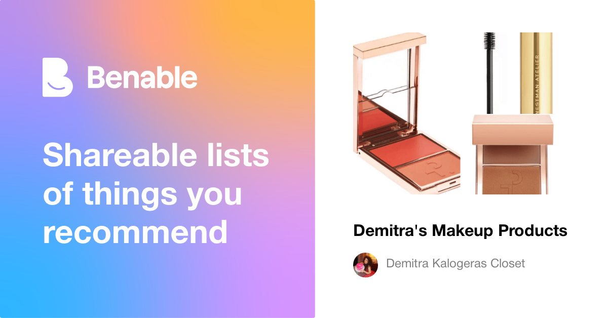 Demitra's Makeup Products