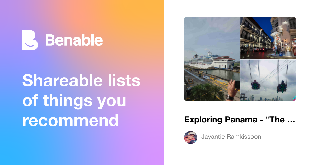 Exploring Panama - "The Path Between the Seas"