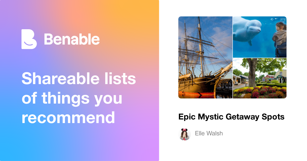 Epic Mystic Getaway Spots