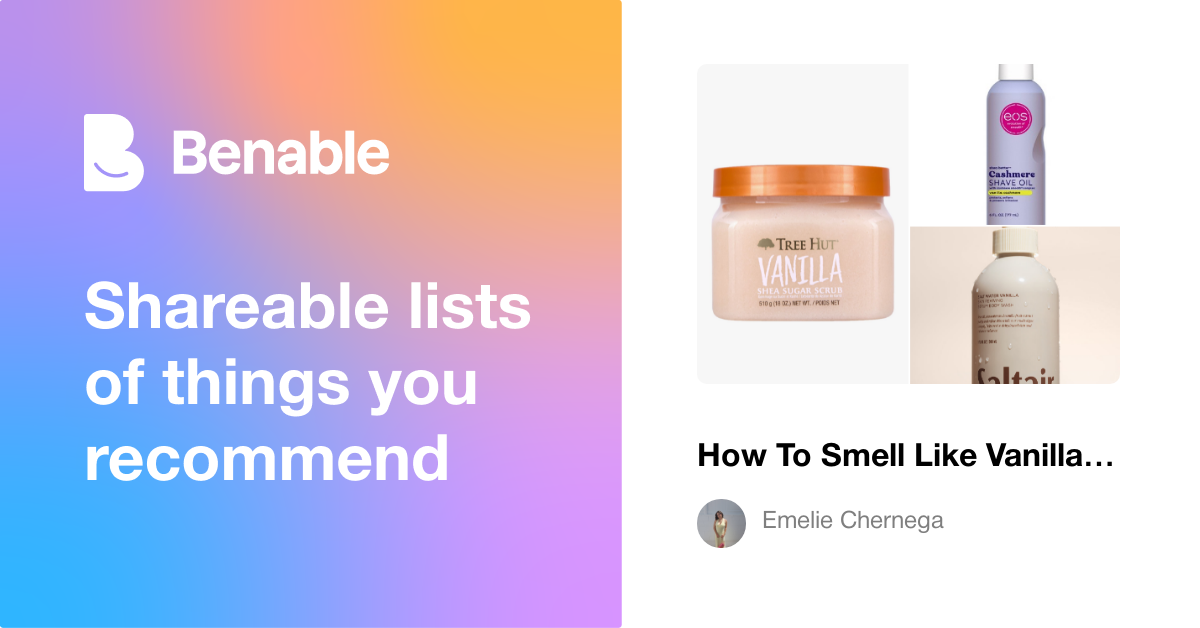 How To Smell Like Vanilla - Full Body Routine