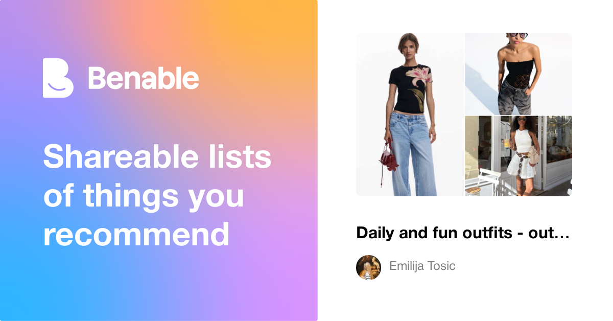 Daily and fun outfits - outfits you can wear on a daily basis or when ...