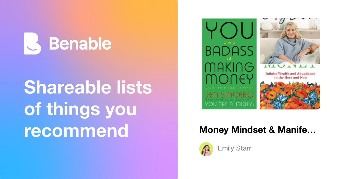 Money Mindset & Manifestation Books (Booktopia Australia edition)