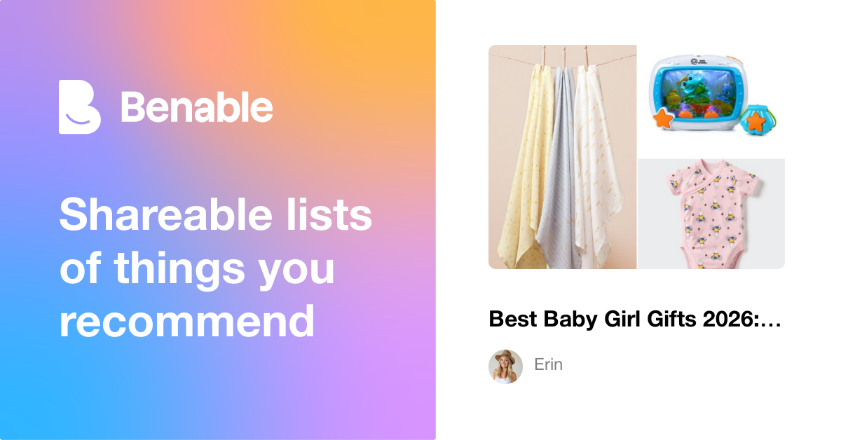 Best Baby Girl Gifts 2026: Unique, Practical & Keepsake Ideas (Baby ...