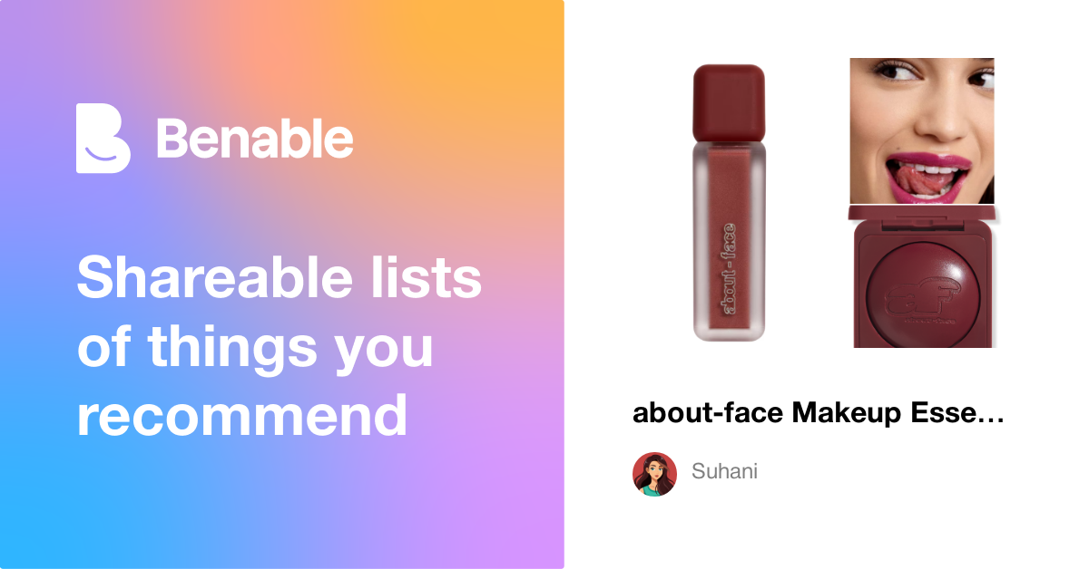 about-face Makeup Essentials
