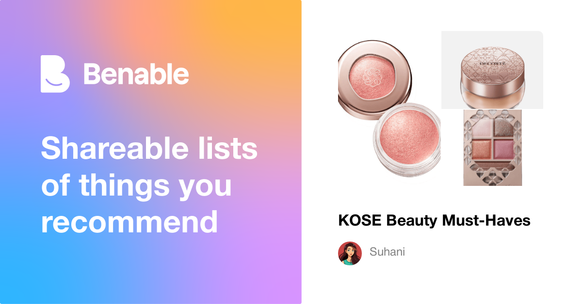 KOSE Beauty Must-Haves