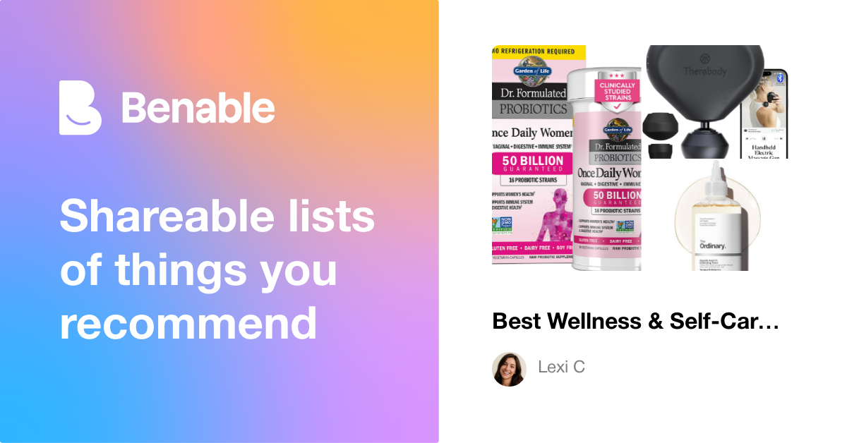 Best Wellness & Self-Care Products for Women in 2026
