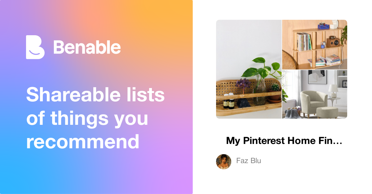 🛍️My Pinterest Home Finds (That Are Actually Buyable!)