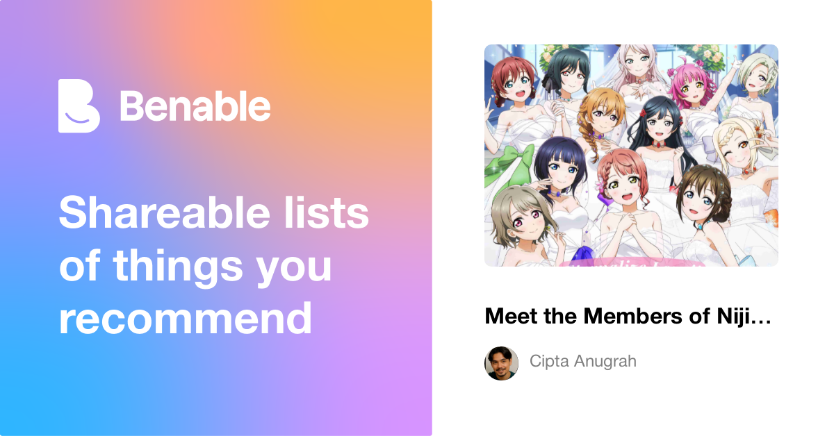 Meet the Members of Nijigasaki High School Idol Club – My Personal Take!