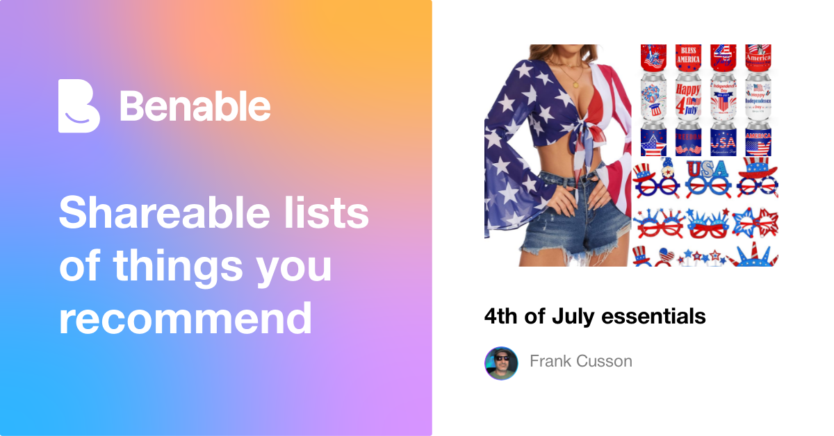 4th of July essentials